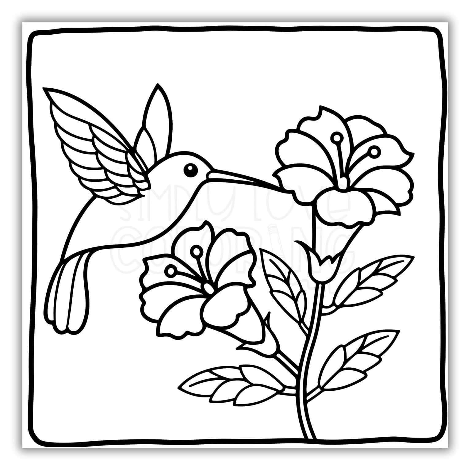 Cozy Spring Coloring Pages (Free PDF Printables) - Simply Love Coloring