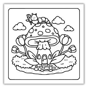 Tiny Garden Coloring Pages (Free PDF Printables) - Simply Love Coloring