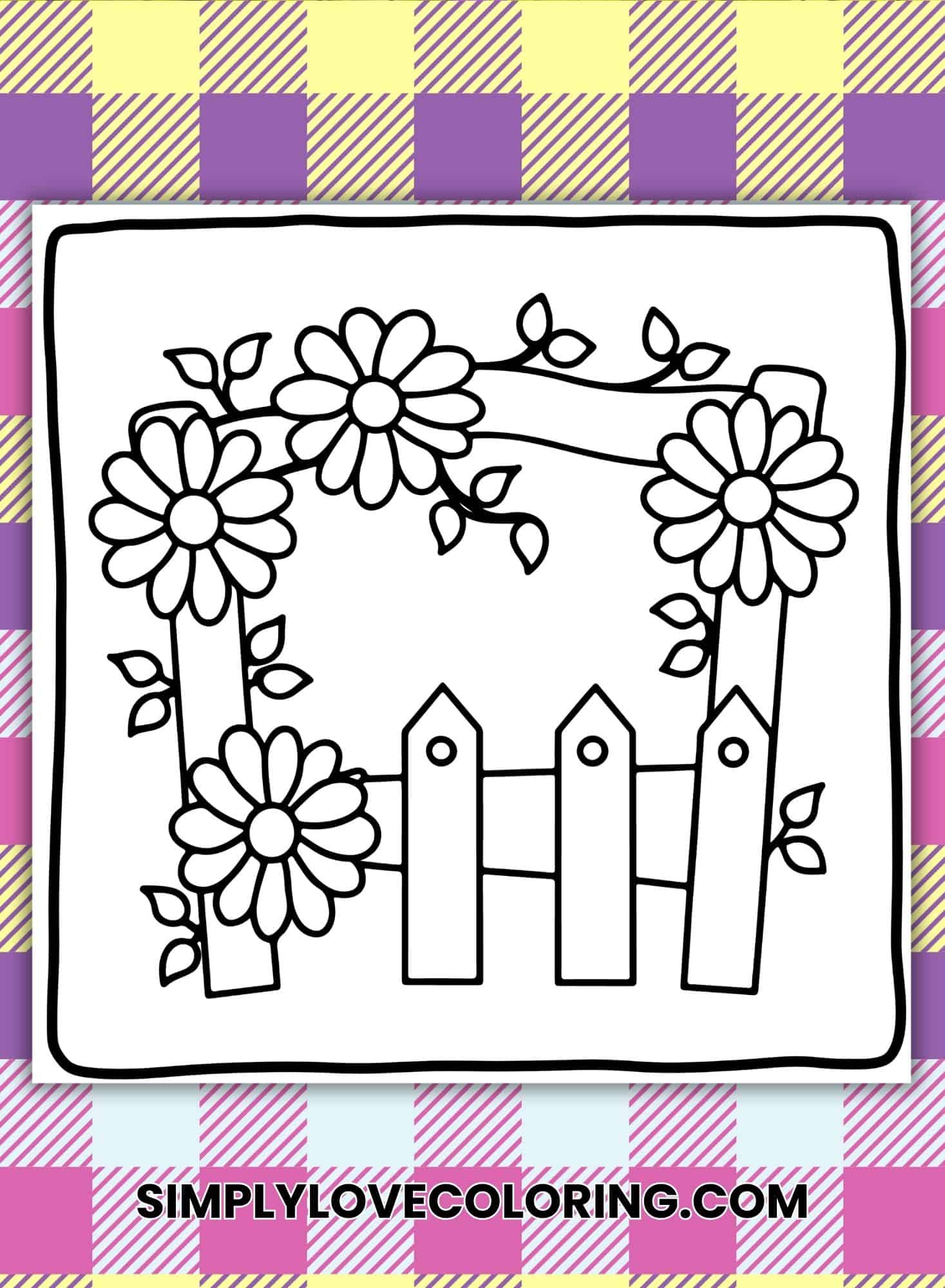 Cozy Spring Coloring Pages (Free PDF Printables) - Simply Love Coloring