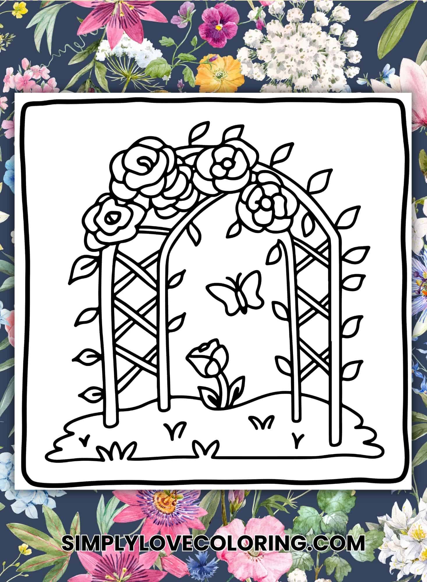 Cozy Spring Coloring Pages (Free PDF Printables) - Simply Love Coloring