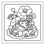 Tiny Garden Coloring Pages (Free PDF Printables) - Simply Love Coloring