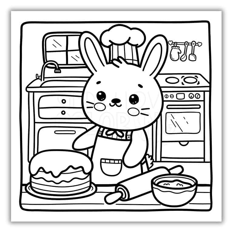 Cozy Animal Buddies Coloring Pages (Free PDF Printables) - Simply Love ...