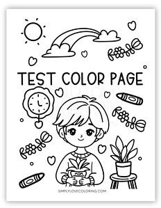 Cozy Mother's Day Coloring Pages (Free PDF Printables) - Simply Love ...