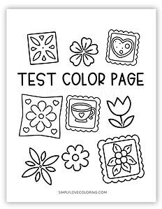 Cozy Pattern Coloring Pages (Free PDF Printables) - Simply Love Coloring