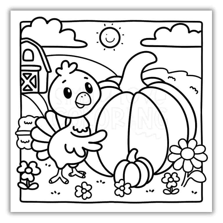 Cozy Farm Coloring Pages (Free PDF Printables) - Simply Love Coloring