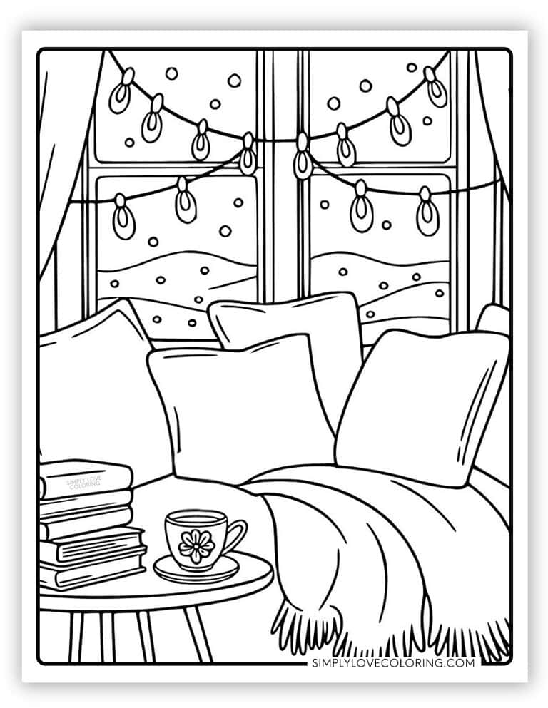 Aesthetic Coloring Pages (Free PDF Printables) - Simply Love Coloring