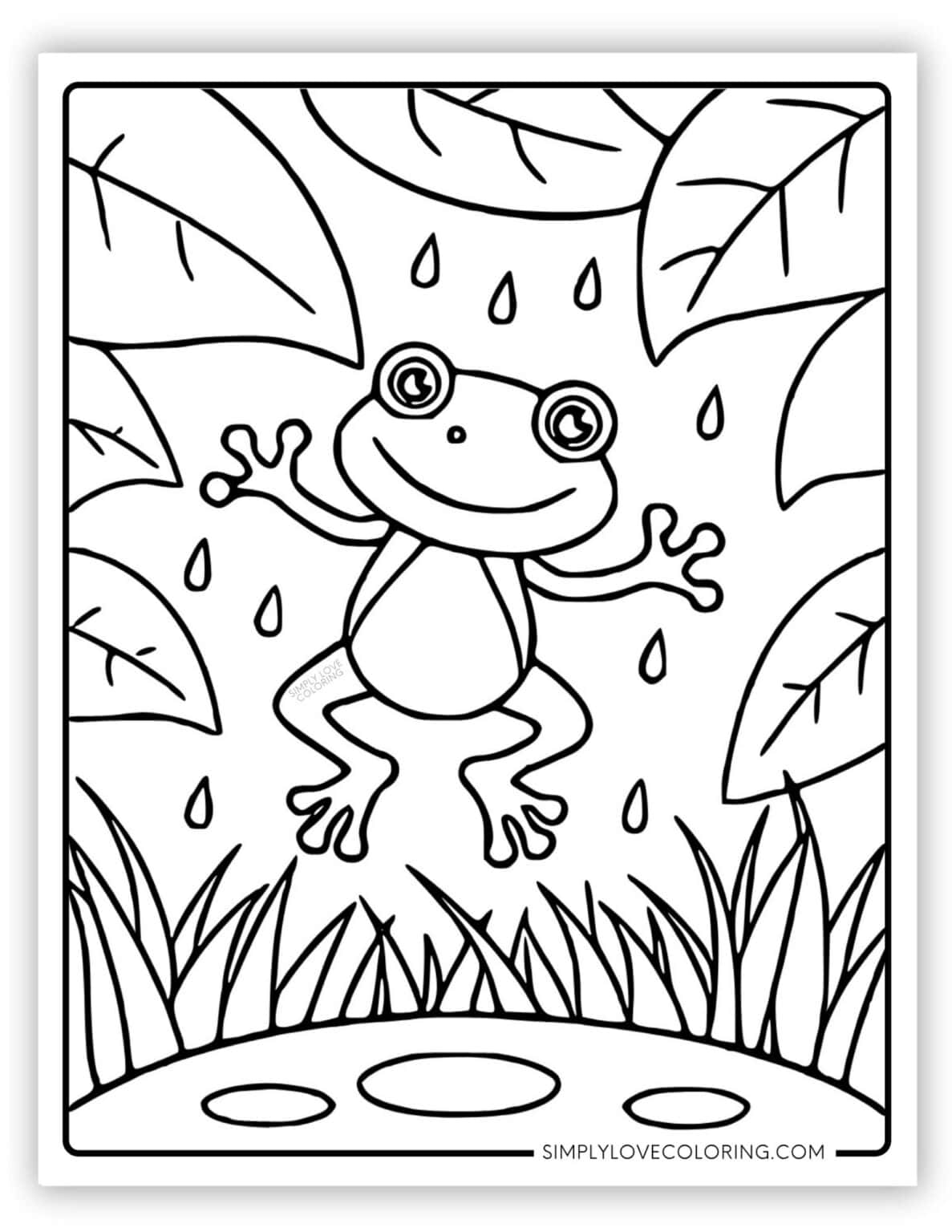 Rainy Day Coloring Pages (Free PDF Printables) - Simply Love Coloring