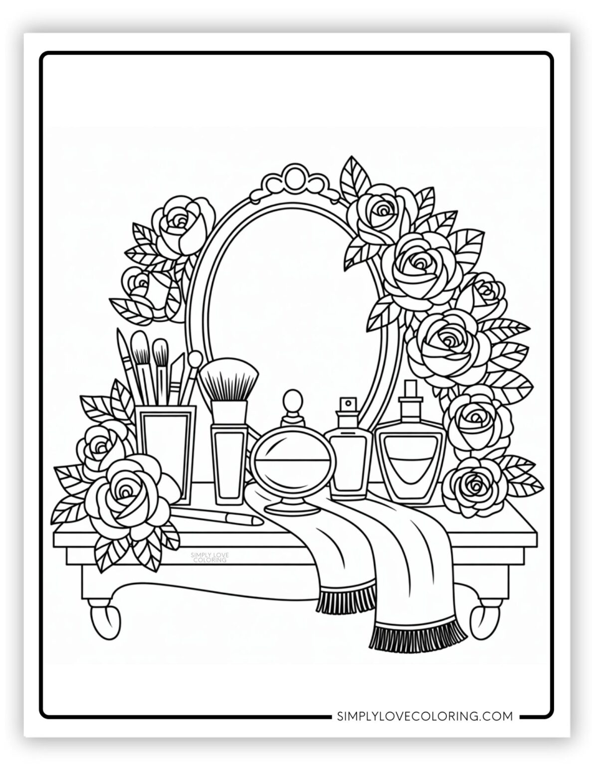 Aesthetic Coloring Pages (Free PDF Printables) - Simply Love Coloring