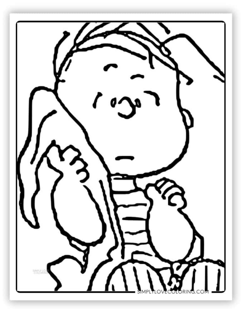 Peanuts Coloring Pages (Free PDF Printables) - Simply Love Coloring