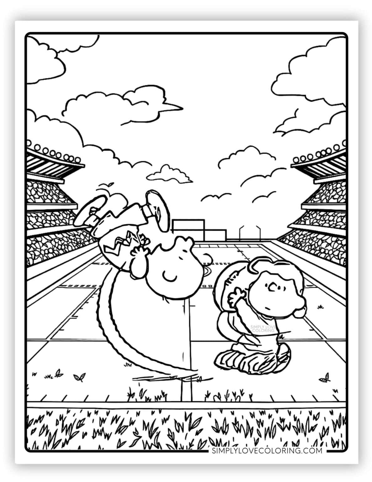Peanuts Coloring Pages (Free PDF Printables) - Simply Love Coloring
