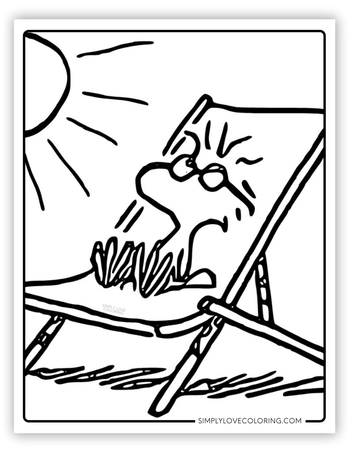 Peanuts Coloring Pages (Free PDF Printables) - Simply Love Coloring